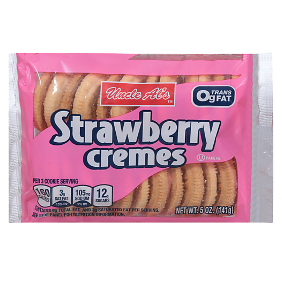 Strawberry Cremes 5 oz. – Bud's Best Cookies